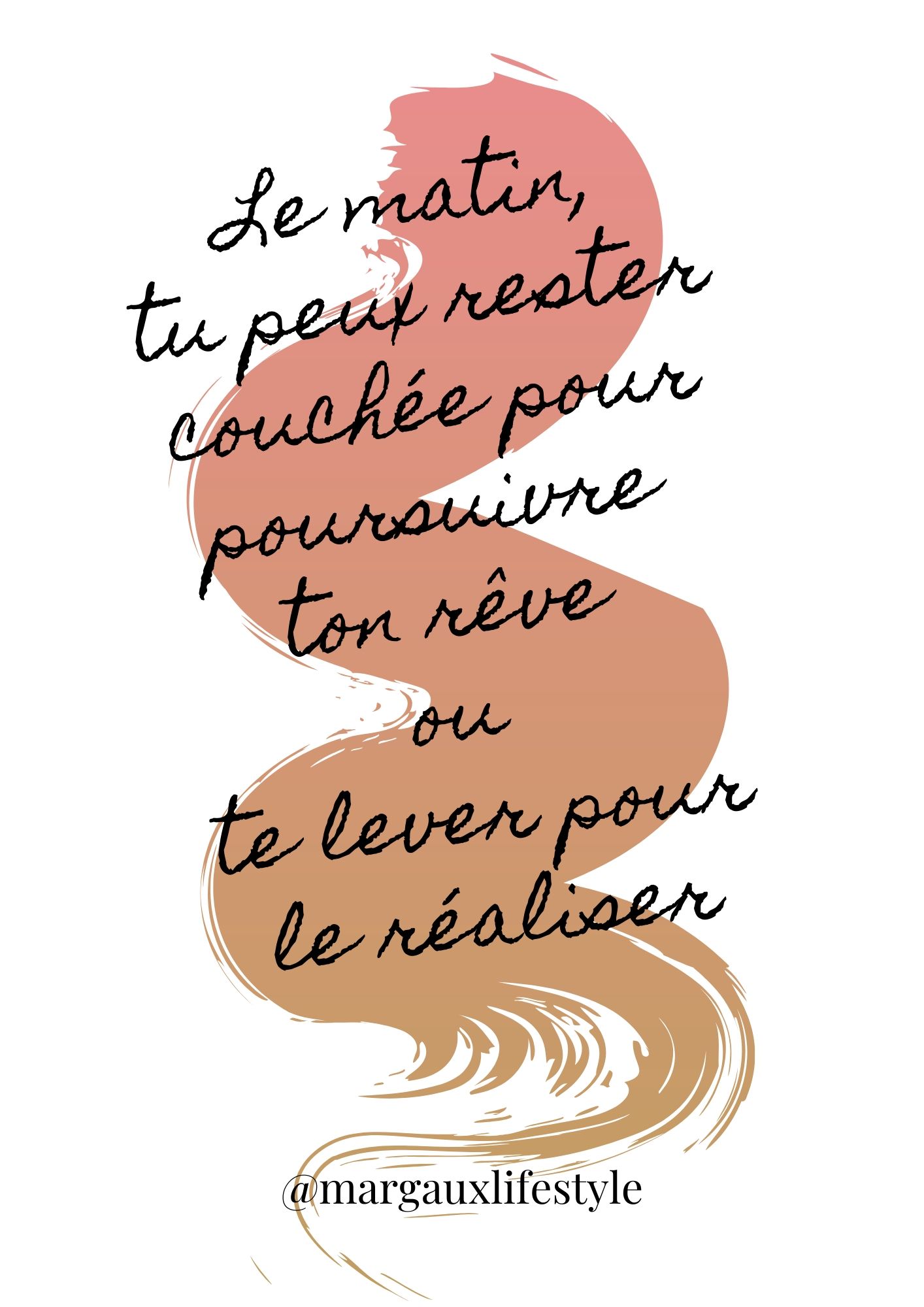 Citations Inspirantes | Objectif : réaliser ses projets - Margaux Lifestyle
